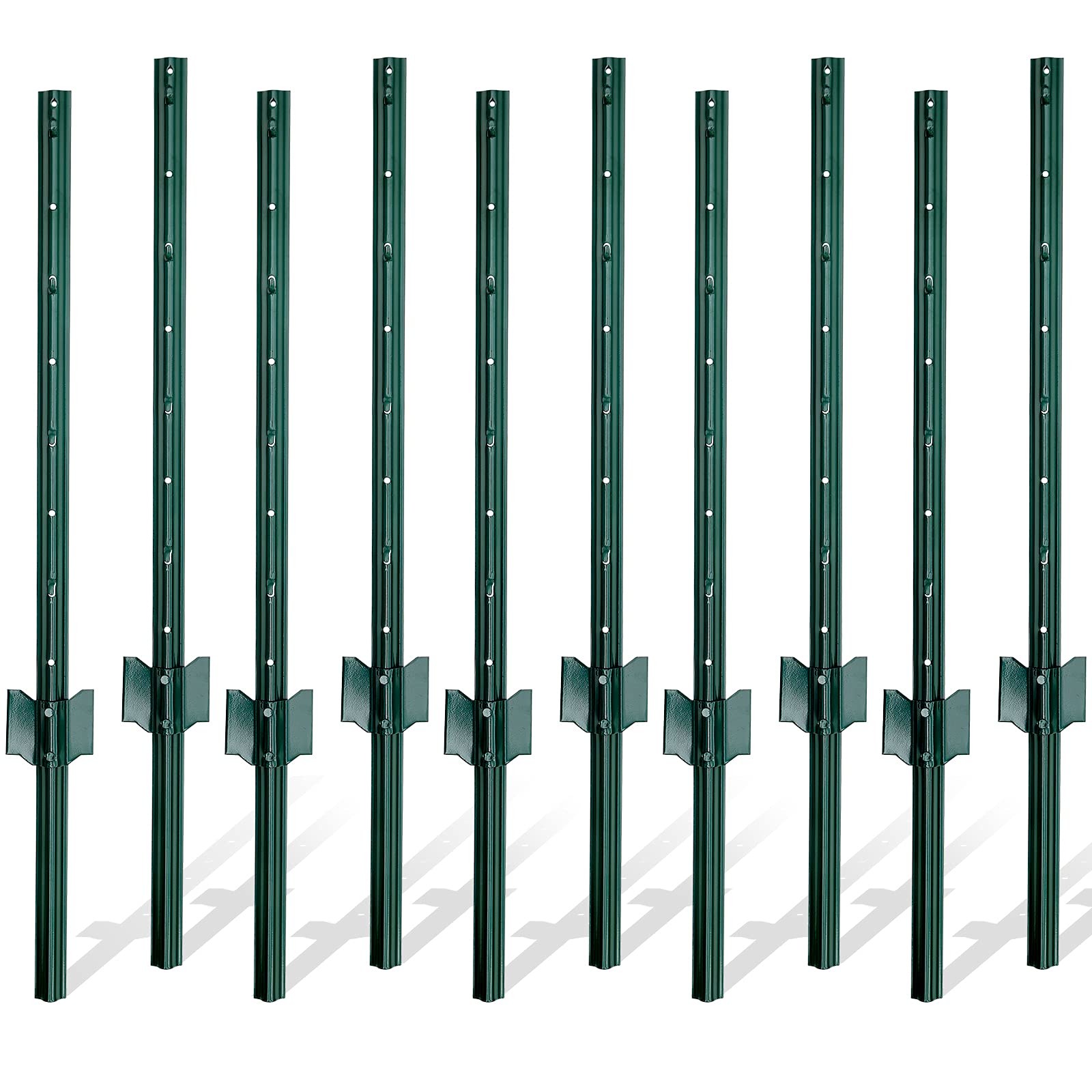 Heavy Duty T-Post for Ranch with Customizable Color High Quality Rail ...