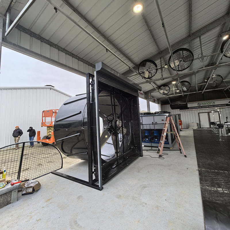 IP55 Protection Level Industrial Fan for Heavy Duty Applications in ...