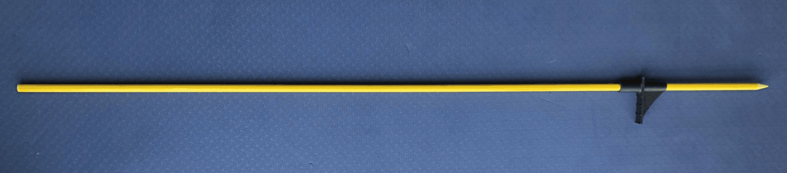 ISO9001 L48'' Electric Fencing Round Fiberglass Post