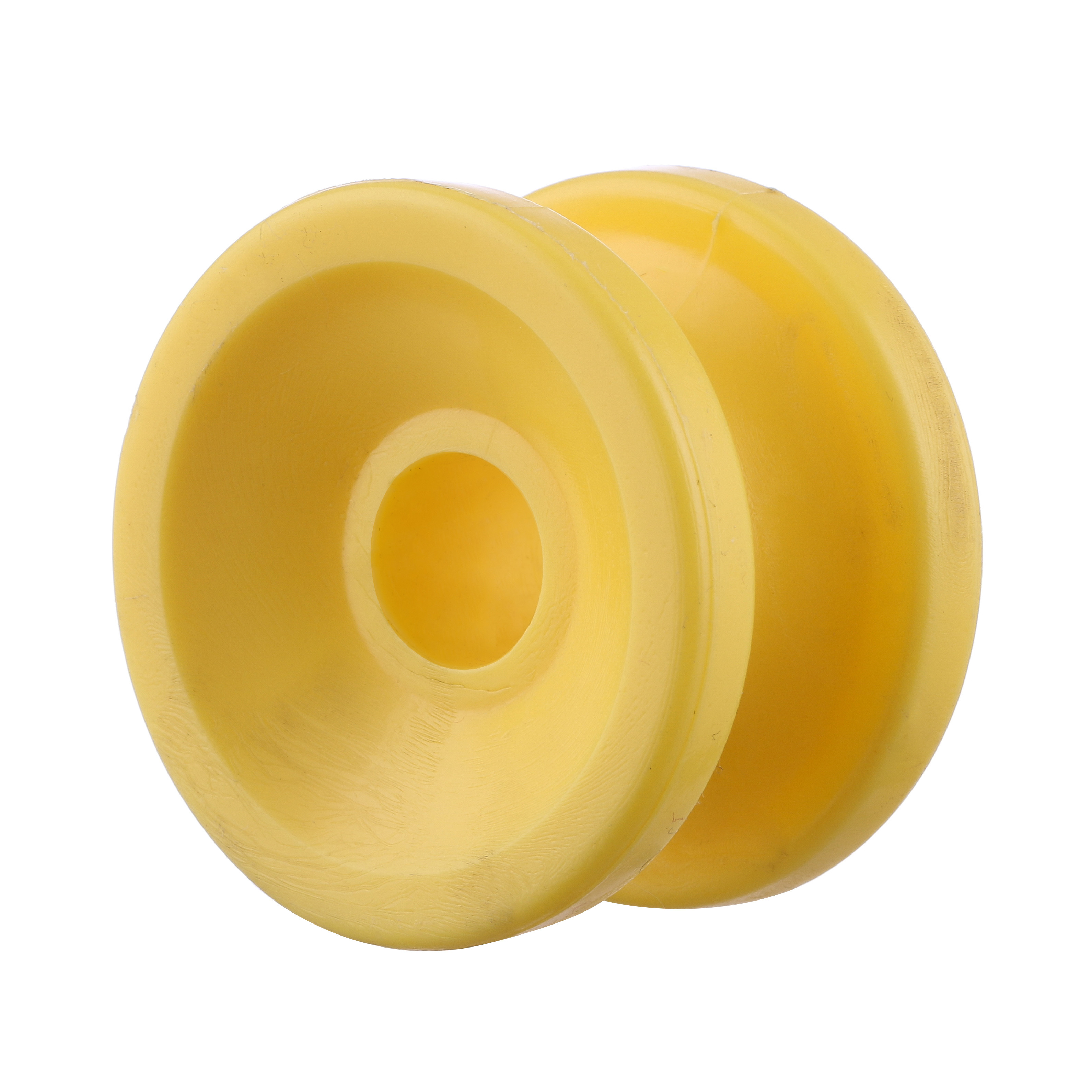 12kv plastic donut insulator 10mm nail round corner yellow bobbin ...