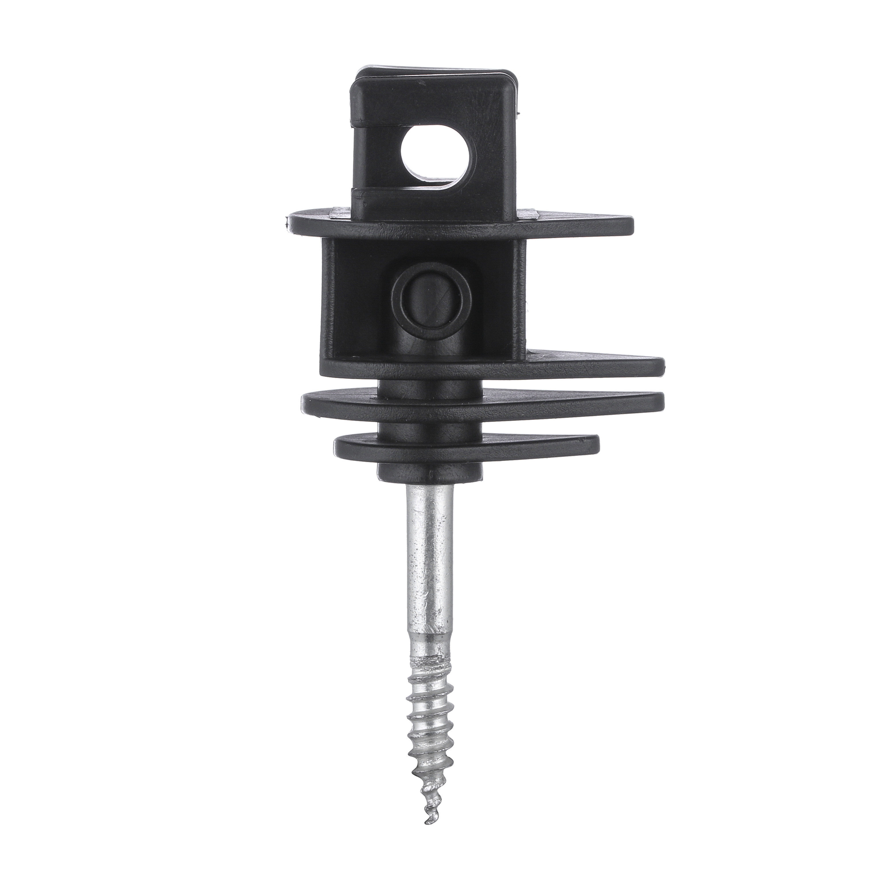 Wood Screw Insulator Black Electric Fencing Wood Post Insulator Screw ...