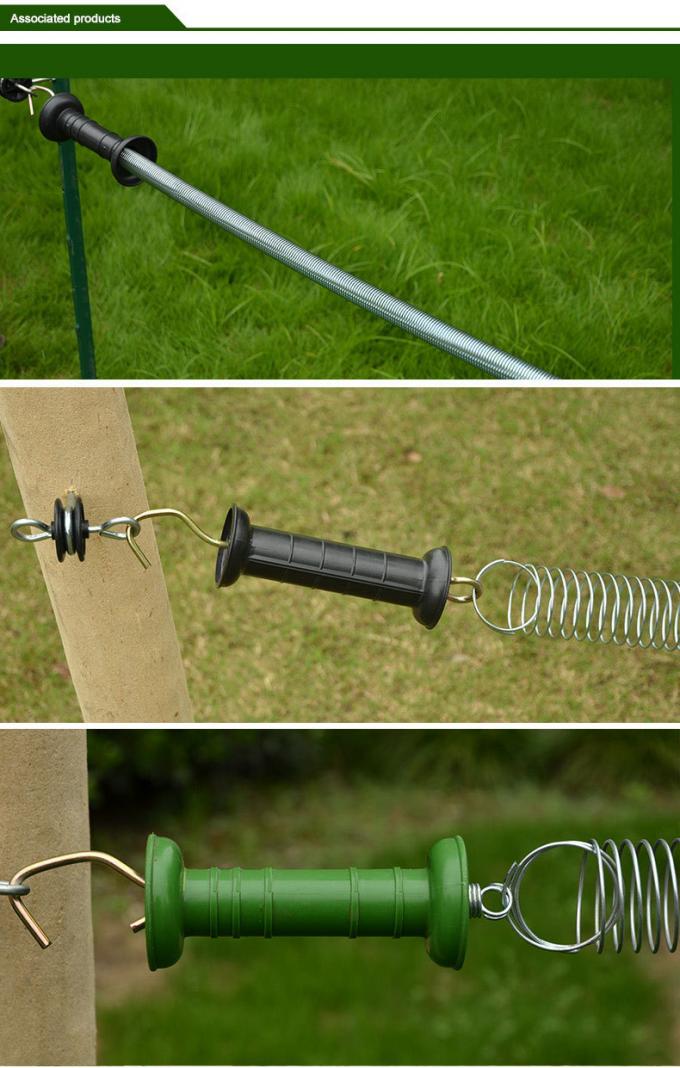 Galvanized 577g Spring Kits Electric Fence Gate